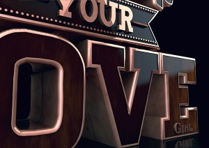"Typography 3D" - by French Artist Alexis Persani (15 Pictures)