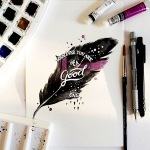 Between Painting and Typography - Watercolor Lettering by June Digan ...