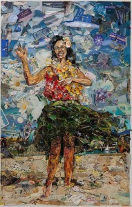 "Postcards from Nowhere" - New Shredded Collage Work by Vik Muniz (11 ...