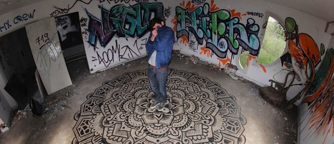Urban Mandalas by French Street Artist Arthur-Louis Ignore (13 Pictures)