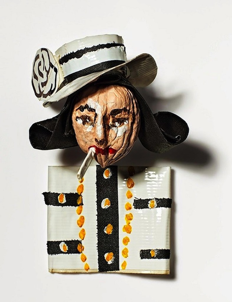 "Fashion is Nuts" - Whimsical Portraits Of Fashion Icons Crafted Out Of ...