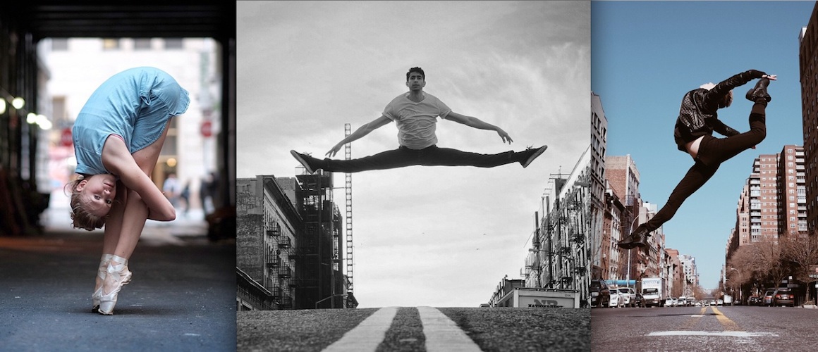 Stunning Visuals of Ballet Dancers Posing Against Urban Backdrops of NYC