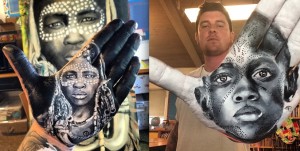 Artist Russell Powell creates Portraits of 2Pac, Lil Wayne, Marley and ...
