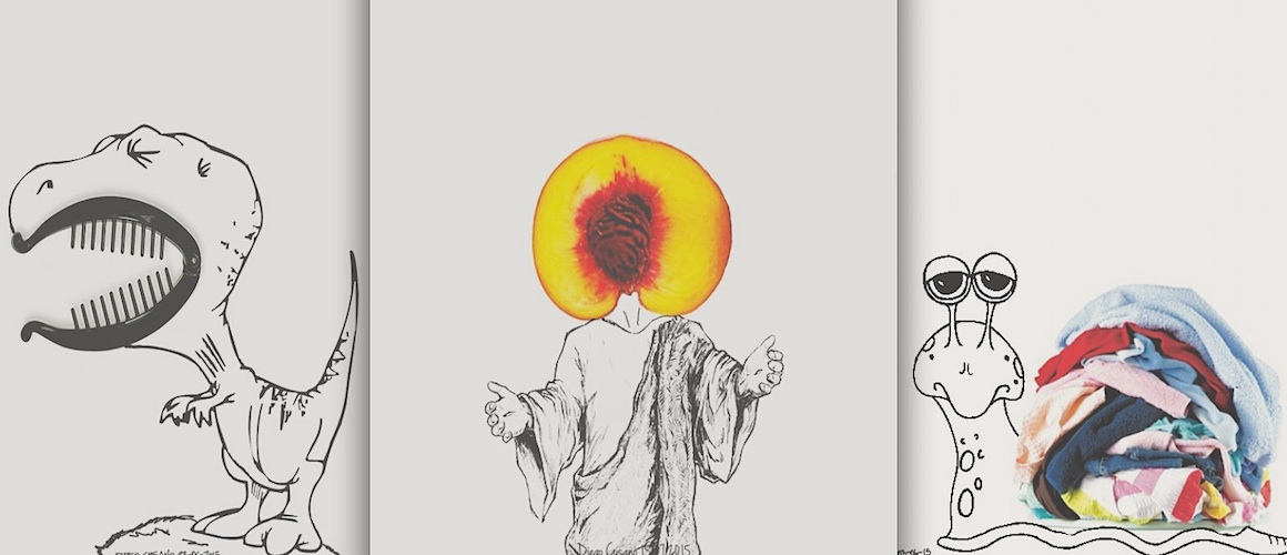 Food and Everyday Objects Turned Into Creative Illustrations