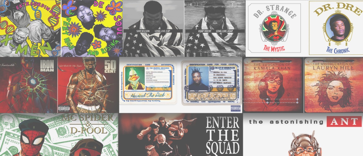 Marvel Comics Pay Homage to Hip-Hop Albums