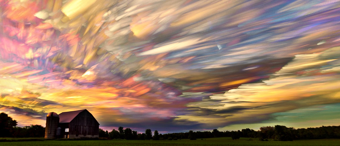 "Time Stacks" - Adorable Sky Portraits Created Out Of Hundreds ...