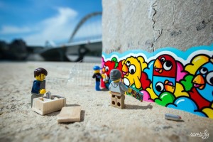 "Legographie" – New Adventures of LEGO Minifigs by Samsofy