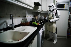 Daily Life of Stormtroopers from Star Wars by J.Pérez Higuera