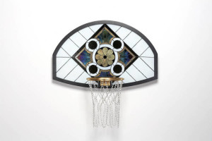 "Literally Balling" - Hand Made Stained Glass Basketball Backboards by ...