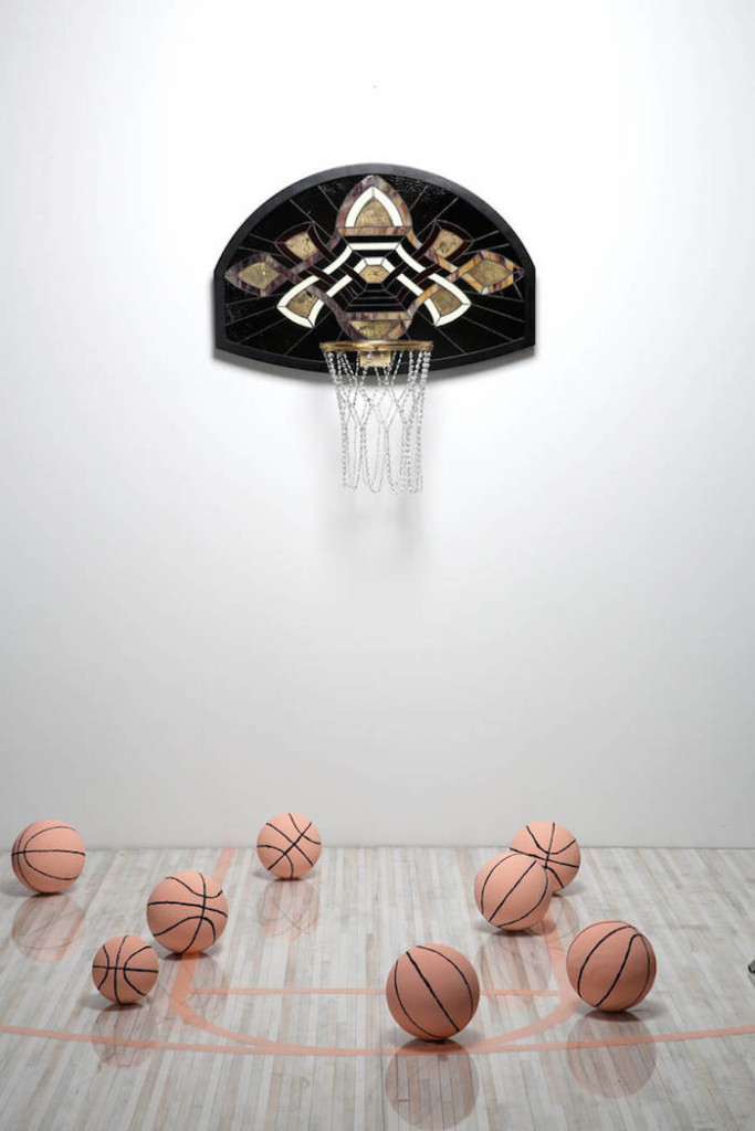 "Literally Balling" - Hand Made Stained Glass Basketball Backboards by ...
