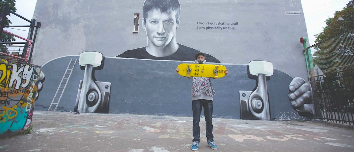 Portrait-Murals of Iconic Personalities by Artists HoodGraff