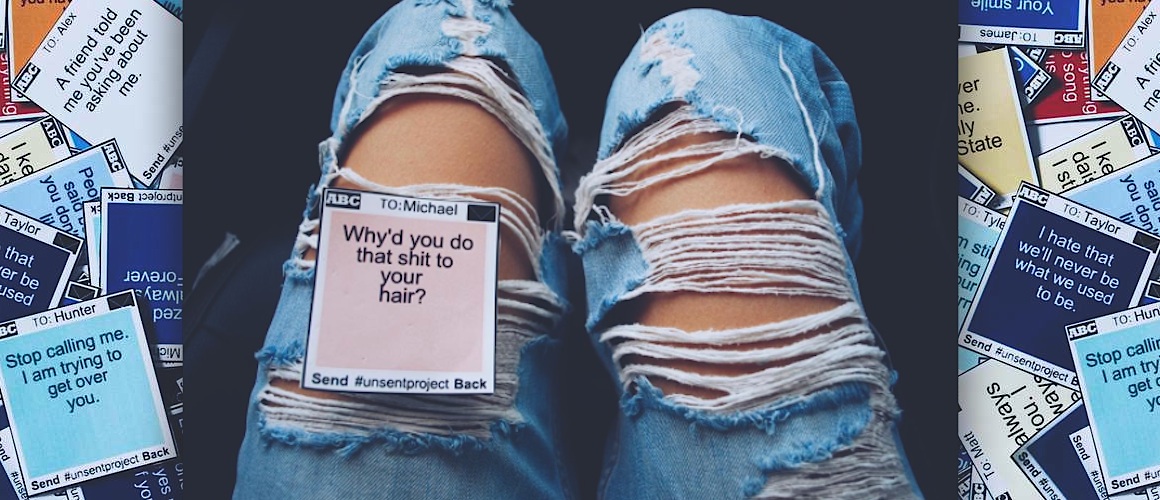 "The Unsent Project" - Artist Röra Blue Asked 25k People What They ...