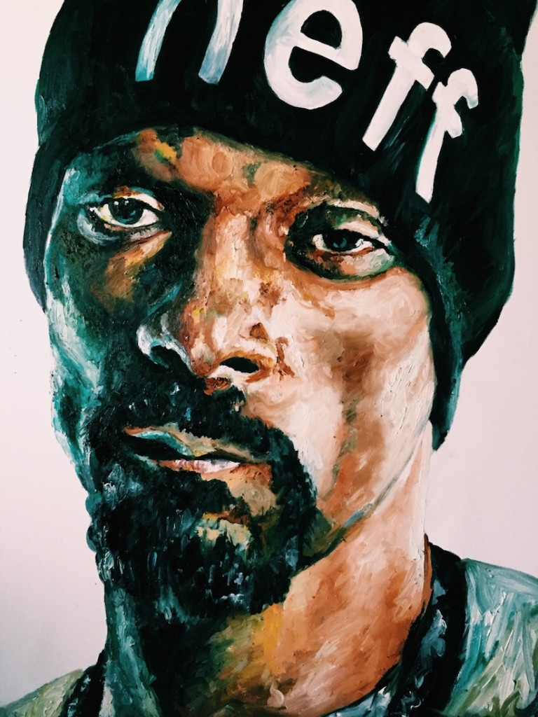 Oil Paintings of Iconic Hip Hop Artists by Mariella Angela