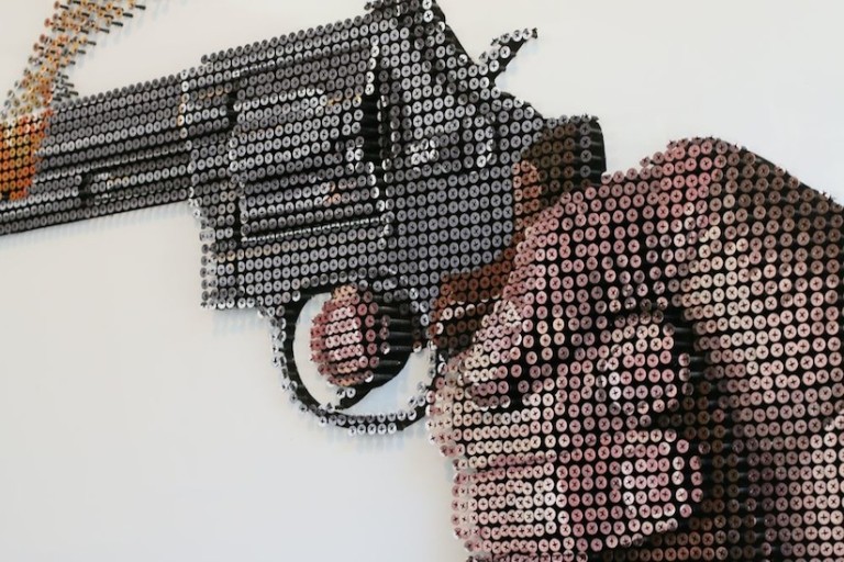 Love Wins: A Brilliant New Screw Art Piece by Andrew Myers