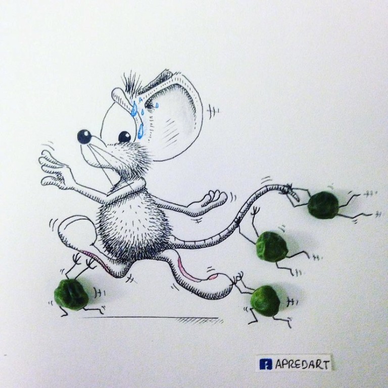 "Meet Rikiki" - A Cute Cartoon Mouse That Playfully Interacts With Real ...