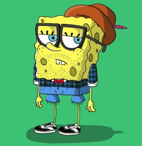 Cartoon Characters Illustrated As Hipsters by Matt Lassen