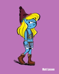 Cartoon Characters Illustrated As Hipsters by Matt Lassen