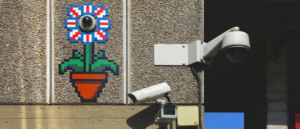 Street Artist Invader Invades the British Capital - London