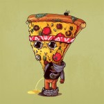 "The Rotten Foods" - New Illustrations by Artist Alex Solis