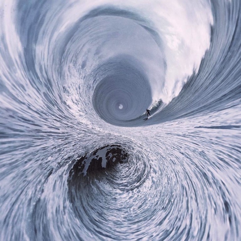 Twisted Landscapes: Swirls looking like Portals to Other Worlds