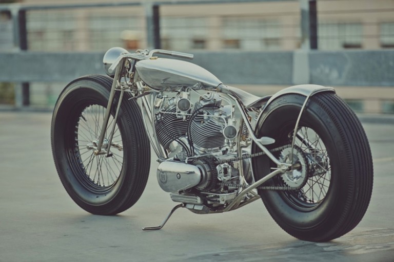"The Musket" - An Aluminum Motorbike Masterpiece by Maxwell Hazan