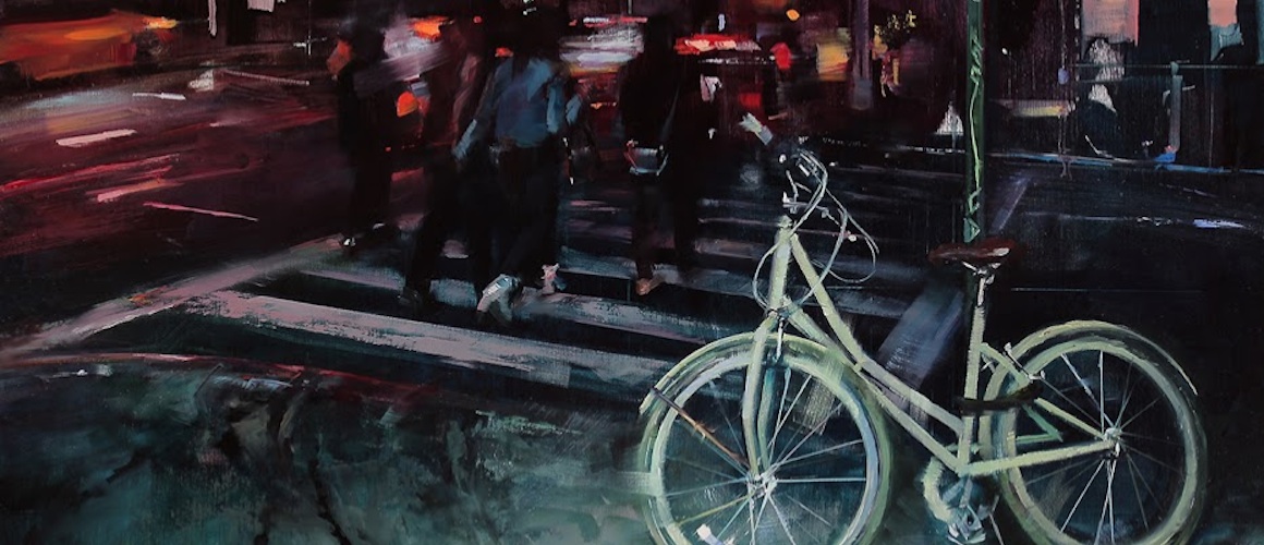 Adorable Paintings of Gritty City Streets by Artist Lindsey Kustusch
