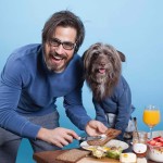 Meet Topher Brophy and his Dog Rosenberg Dressed in Matching Outfits