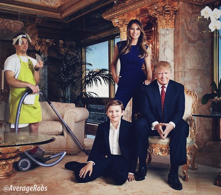 Average Rob Photoshops Himself Into Hilarious Scenarios With Celebrities