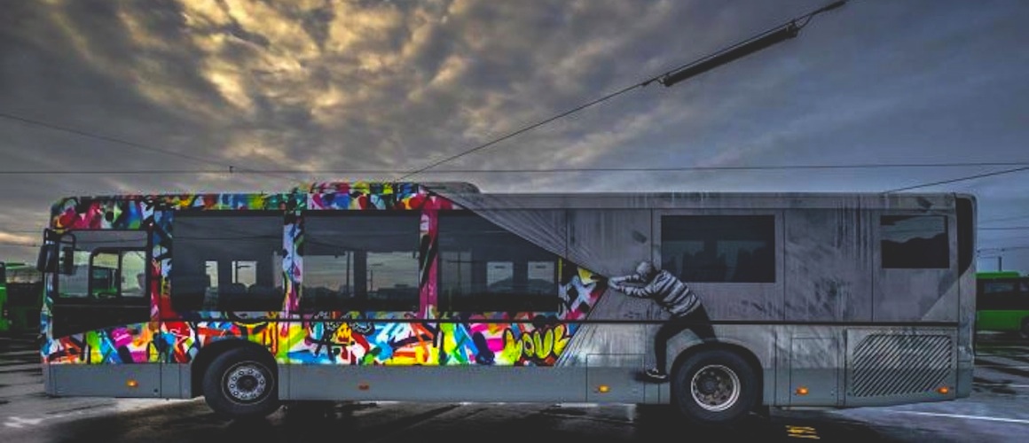 "Street Art Buses" - Designed by International Artists in Stavanger/Norway