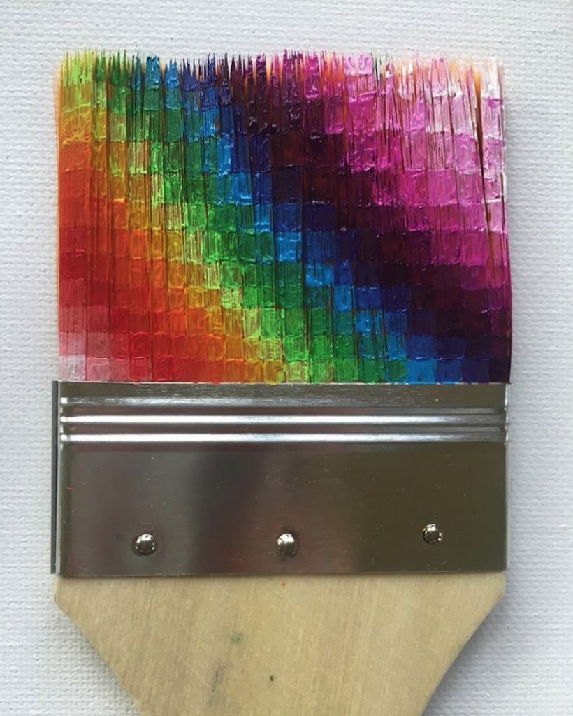 Colorful Everyday Objects Organized Neatly by Visual Artist Adam Hillman