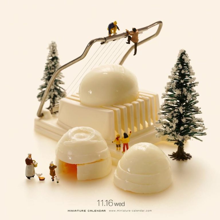 "Miniature Calendar" - Tatsuya Tanaka’s Awesome Daily Photo Project