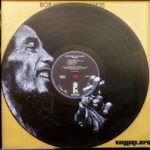 Portraits of Legendary Musicians Painted on Vinyl Records by Daniel Edlen