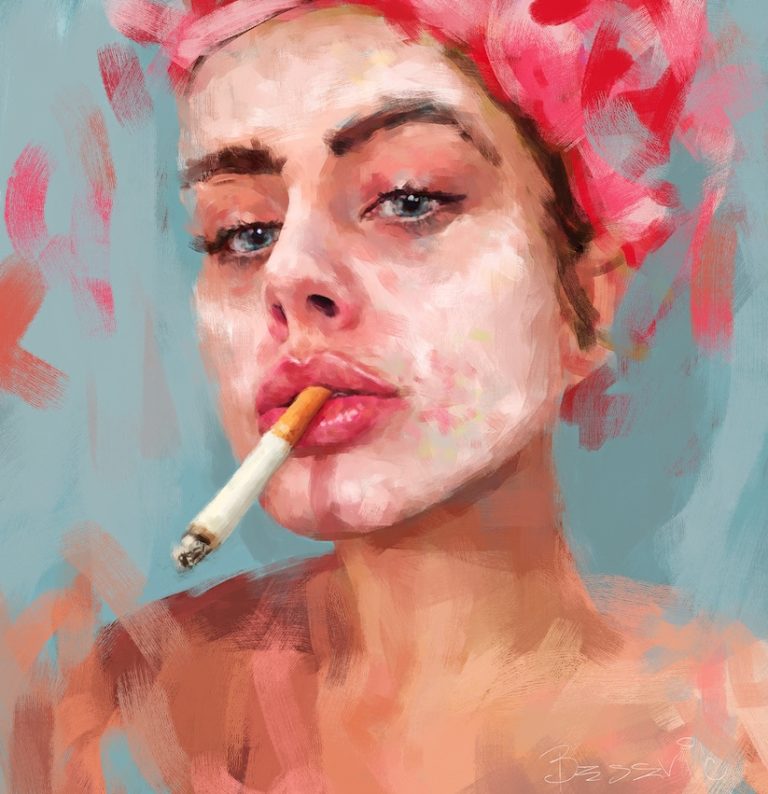 Intense & Dramatic Portraits by Artist Ivana Besevic