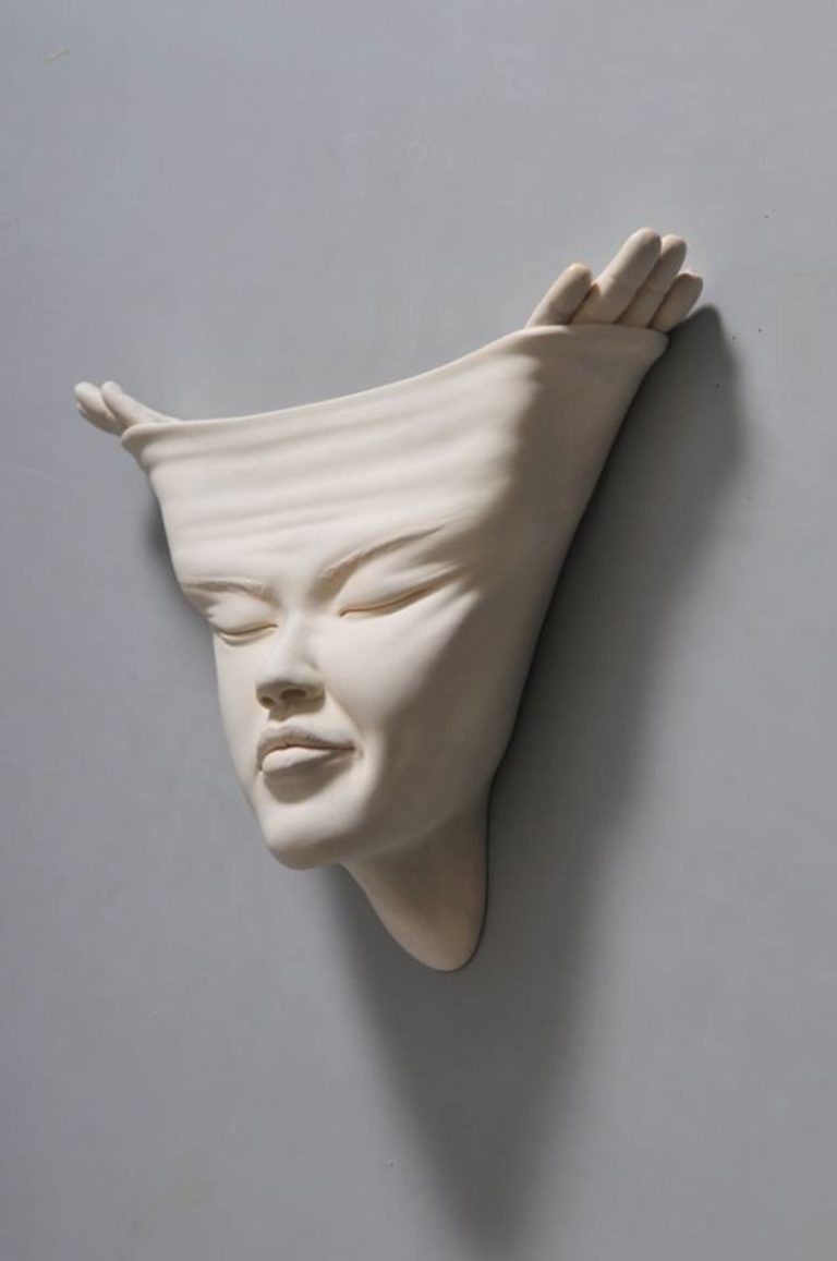 "Open Mind" - New Surreal Porcelain Sculptures by Johnson Tsang