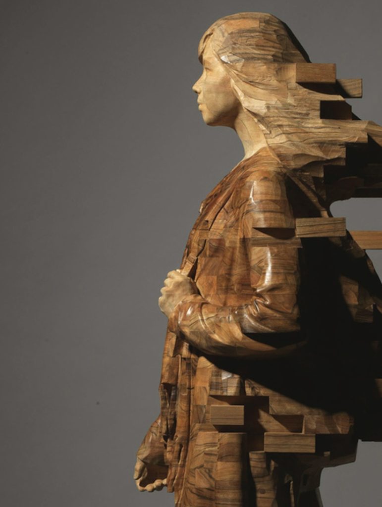 "Pixelations" - Awesome Wooden Sculptures by Taiwanese Artist Hsu Tung Han