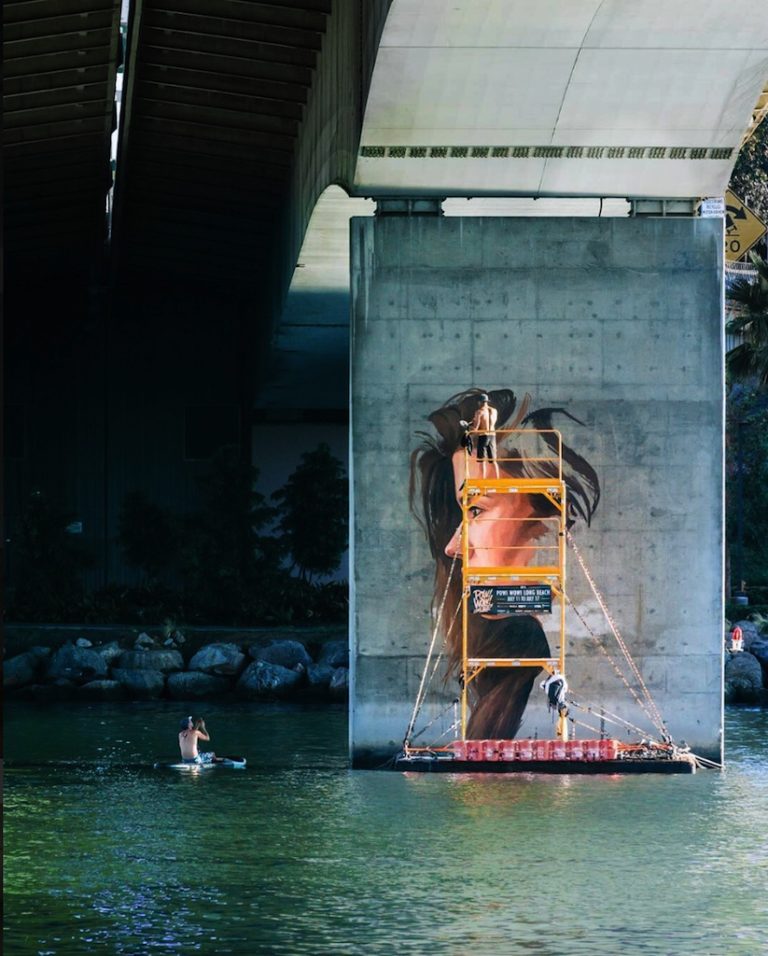 New Impressive Aquatic Murals by Artist Sean Yoro aka Hula
