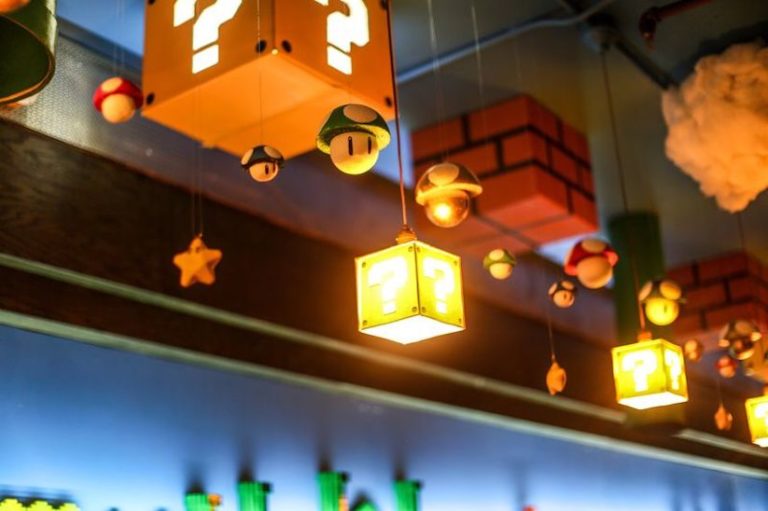 "Cherry Blossom Pub" - Great Super Mario Themed Pop-Up Bar in Washington DC