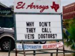 "El Arroyo" - Funny Signs at a Tex-Mex Restaurant in Austin // Texas