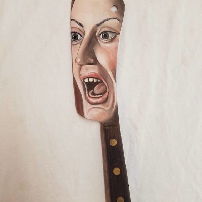 Künstlerin Alexandra Dillon haucht Unrat mit Gemälden neues Leben ein