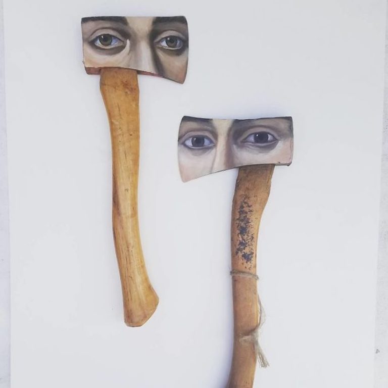 Künstlerin Alexandra Dillon haucht Unrat mit Gemälden neues Leben ein