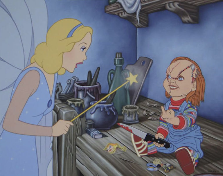 José Rodolfo Loaiza Ontiveros schickt Disney-Figuren in die moderne Welt