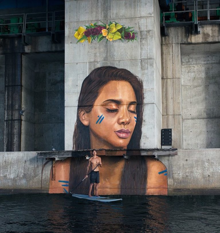 Neue "Aquatic Murals" von Künstler Sean Yoro aka HULA