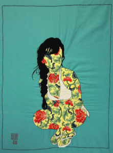 "The Girl Series" -Textile Handarbeitskunst von Jessica So Ren Tang