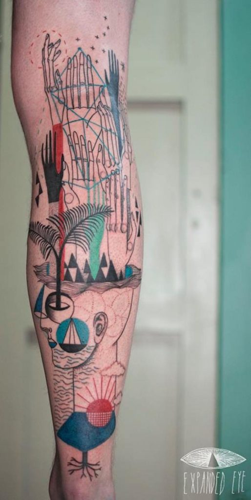 Unkonventionelle Tattoo-Designs von Künstler-Duo ‘Expanded Eye’