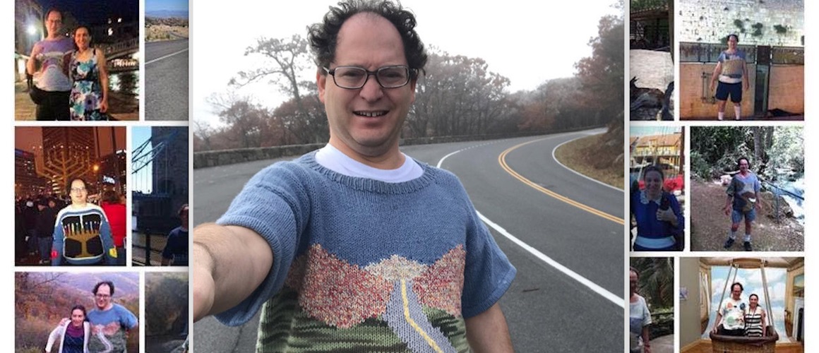 "Artistic Sweaters" - Sam Barsky strickt sich außergewöhnliche Pullis