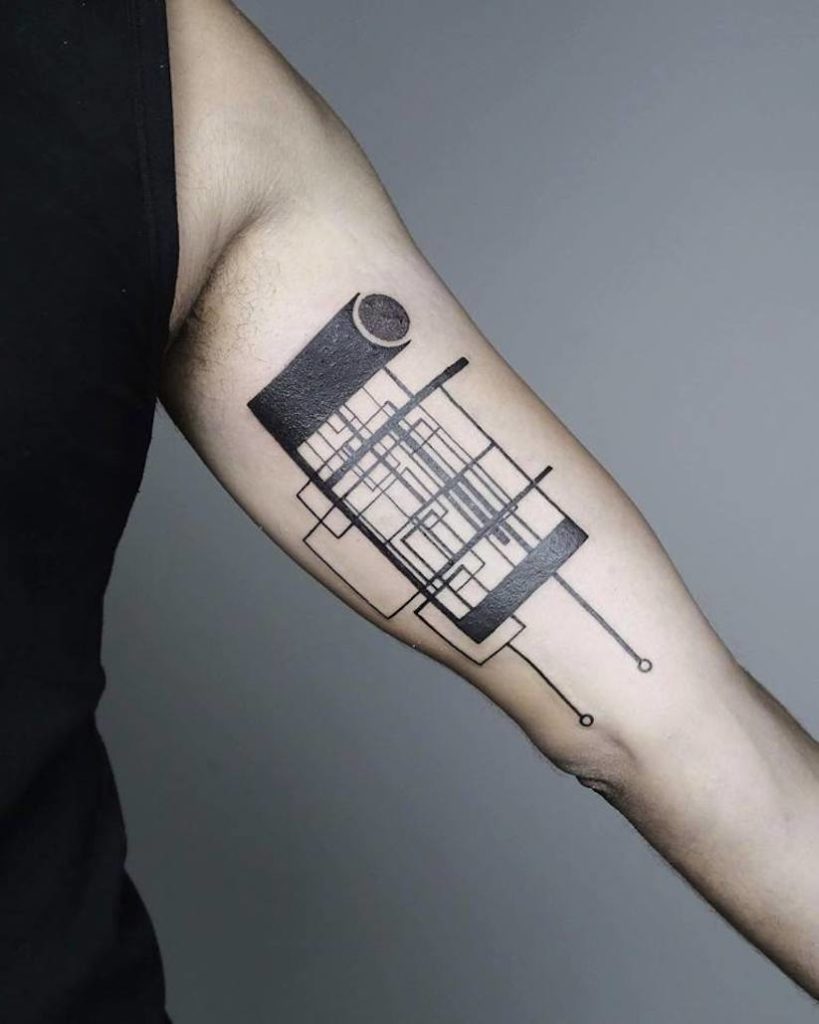 'Geometry of the Soul' - Tattoo-Art by Paul Goodwin aka 'Offline'