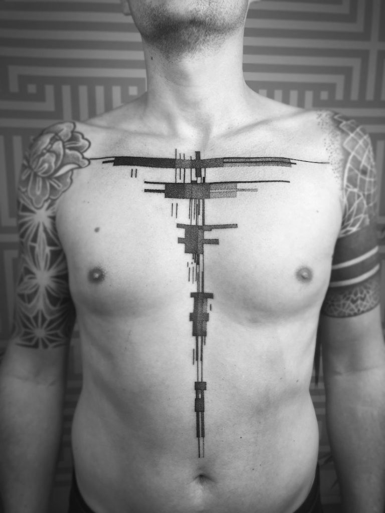 'Geometry of the Soul' - Tattoo-Art by Paul Goodwin aka 'Offline'