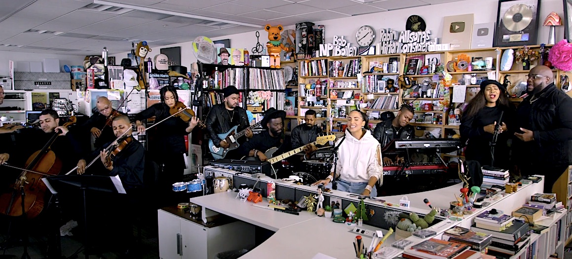 Snoh Aalegra live bei NPRs Tiny Desk Concert // Video