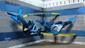 Streetart: Anamorphic Graffiti Artworks by Odeith (10 Pictures)