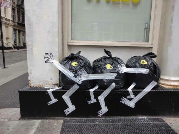 "Art is Tra$h" - Unsightly Garbage Transformed Into Quirky Characters ...